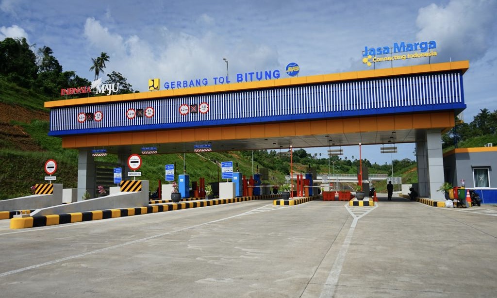 Tol Ruas Danowudu-Bitung Beroperasi Tanpa Tarif - Bisnistoday