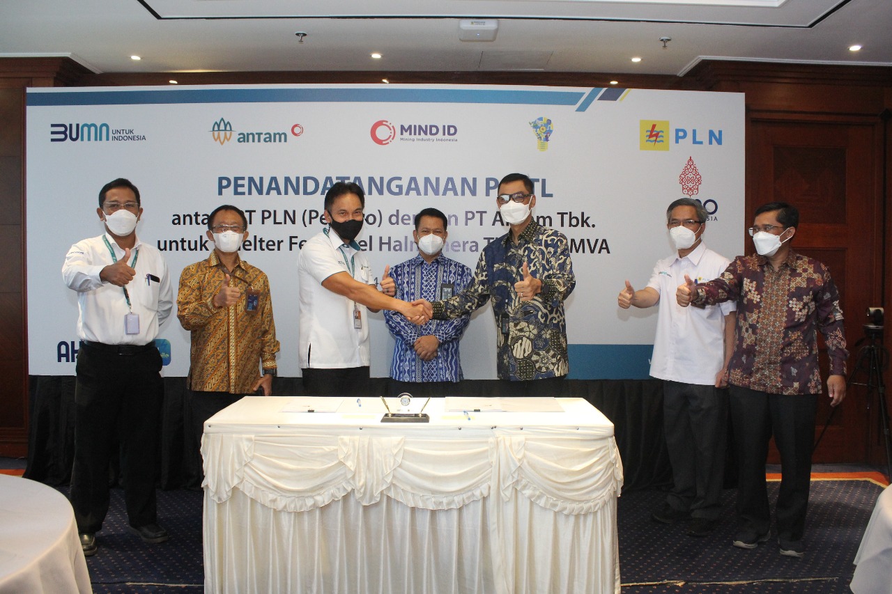 PLN Siap Pasok Listrik 80 MVA ke Smelter Antam di Halmahera Timur ...