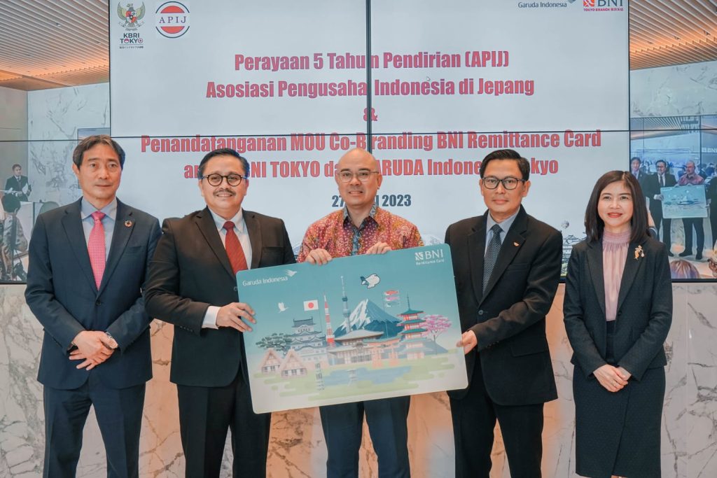 BNI Tokyo Kerja Sama Co-Branding Remittance Card dengan Garuda ...