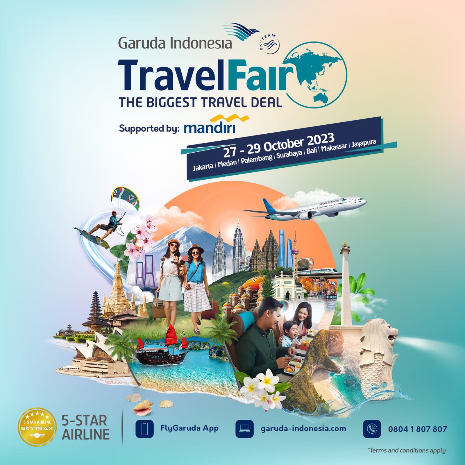 Garuda Indonesia Gelar Travel Fair di 7 Kota Besar - Bisnistoday