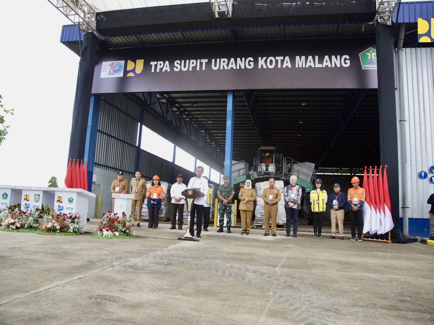 Presiden Jokowi Resmikan Tiga TPA Sampah di Jawa Timur - Bisnistoday