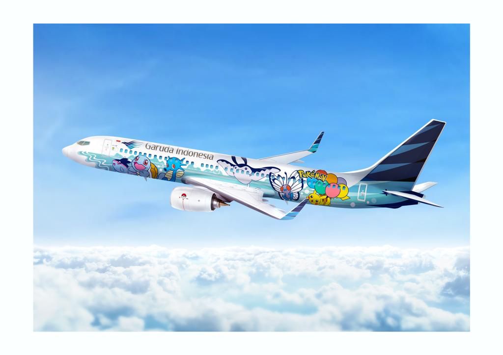 Garuda dan The Pokémon Company Perkenalkan Design Livery Tematik ...