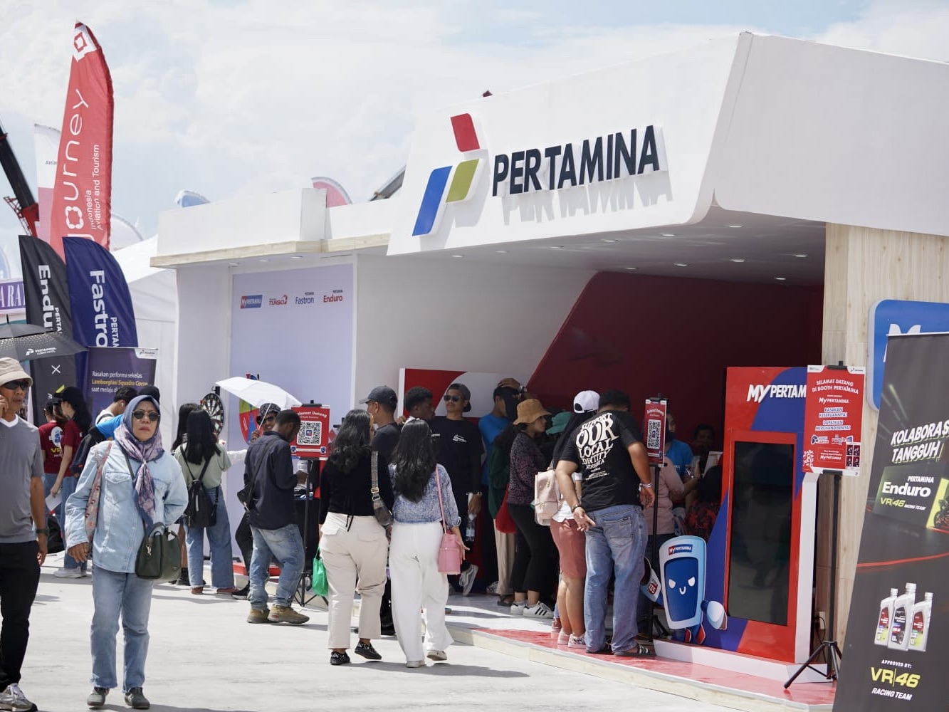 Pengunjung F1 Powerboat Diajak Manfaatkan Aplikasi MyPertamina ...